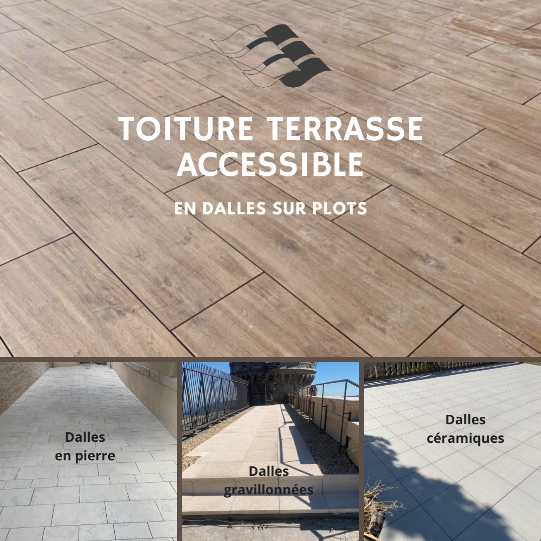 Nos dernières réalisations : terrasses en dalles sur plots - Sopribat